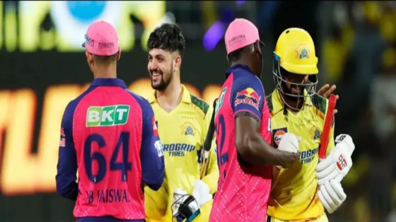 RR vs CSK Playing 11: IPL 2025 Match 11